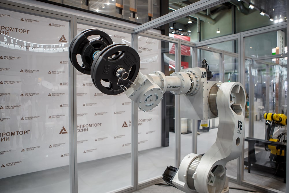 The Russian robot company are presented an engineering sample of «Miass ...
